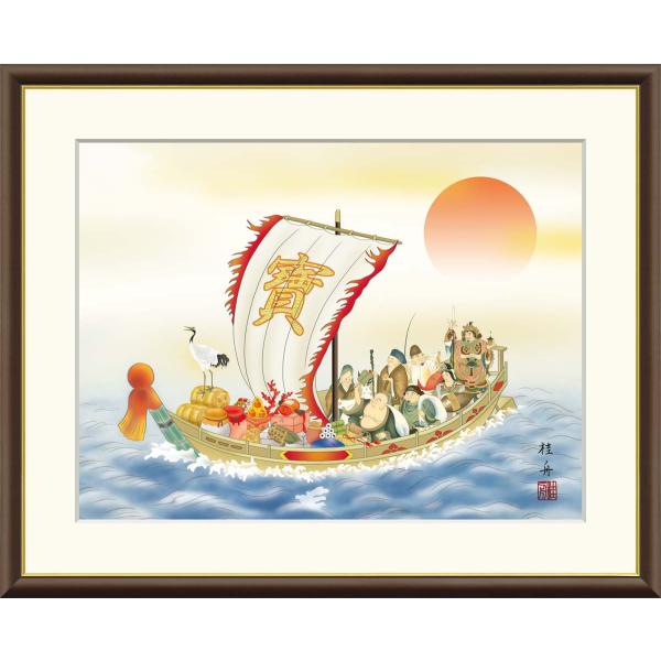 サイズ：52x42cm素材：・樹脂製・金装飾付・新絹本 （制作元オリジナル絵画用絹紙）・マット・ひも保証：10年間品質保証書付きアートフォト・水彩画・リーフパネル・風景画などの絵画・アートフレーム、フォトフレームなどをインテリアとしてお部屋...