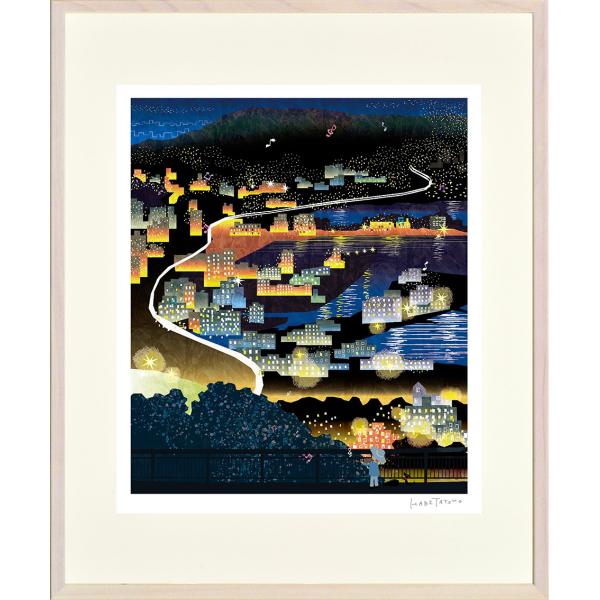 【仕様】サイズ：365x440x25mm重さ：1200g材質：天然木・ガラス・ＭＤＦ・　紙特徴：吊金具仕様：ヒモ特記事項限定生産品です。突然の品切れにより作品をご用意できない場合もあります。その際はご容赦ください。▼詳細は以下商品説明をご覧...