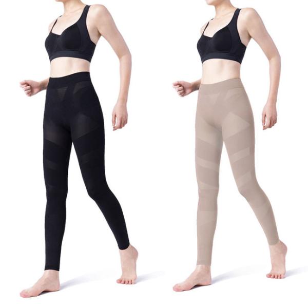 ★送料無料のお店です！※沖縄・離島は送料別途 ・カーヴィーメソッドの樫木裕実氏監修機能性スパッツ。・日常の動作で“くびれ筋”を刺激。・くびれ筋（腹斜筋）を刺激する独自サポート構造・骨盤、姿勢、ヒップを同時に補整・伸縮性のある素材で24時間快...