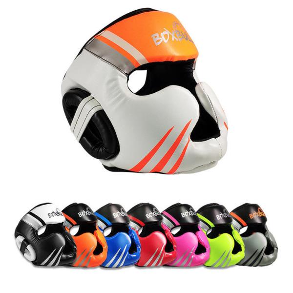 ※商品名：2021 ボクシング ヘッドギア プロテクター キック ボクシング 空手練習用 運動用 スポーツ用品 スポーツグッズ 怪我防止 通気性※素材：PU※サイズ：S M L※商品写真はできる限り実物の色に近づけるよう加工しておりますが、...