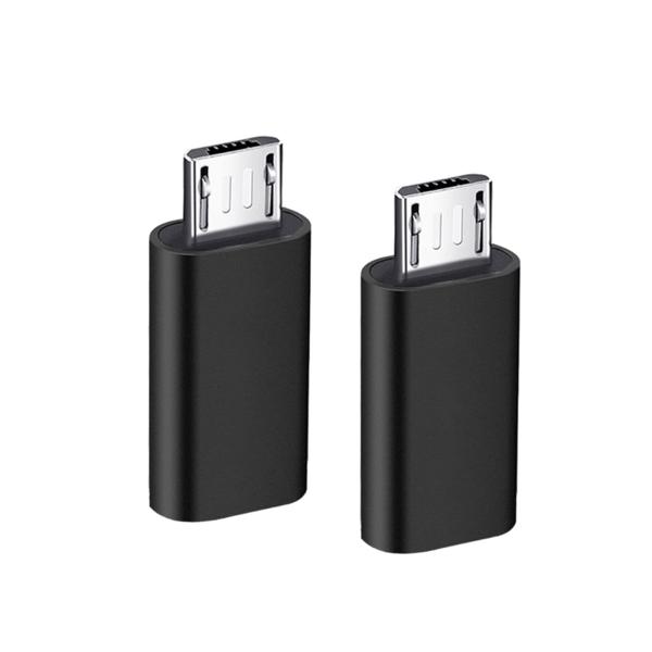・【Type C メス to Micro USB オス変換】USB Type Cケーブルしかない場合、本製品を使用して、接続するだけであらゆる設定が不要となりスマーホとタブレットなどUSB type ｃをmicro USBに迅速に変換できる...