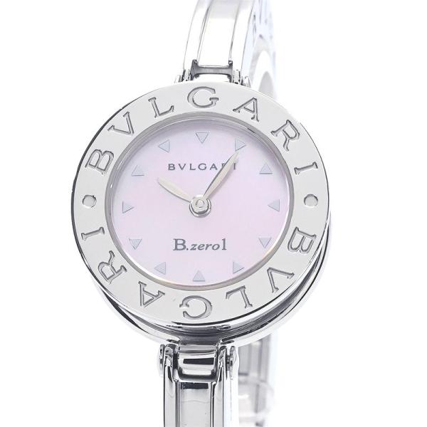 商品番号：c240400055186ブランド名：ブルガリ BVLGARI商品名：ビー・ゼロワン Sサイズ 型番：BZ22Sサイズ：レディースケースサイズ：22mm (リューズ含めず)内周：最大15.0cm文字盤：ピンク マザーオブパール駆動...