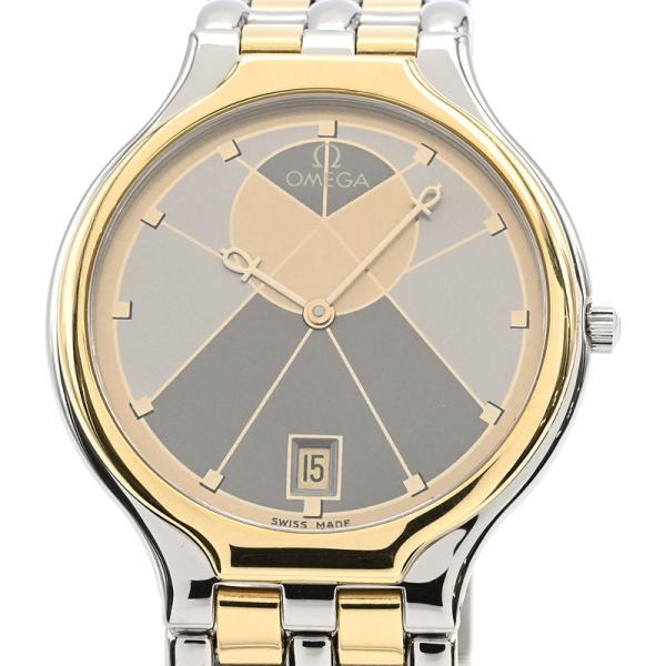 商品番号：c240600025084ブランド名：オメガ OMEGA Ω商品名：デ・ヴィル シンボル ピラミッド 型番：196.0316サイズ：ボーイズケースサイズ：32mm (リューズ含めず)内周：最大18.2cm文字盤：グレー駆動：クォー...