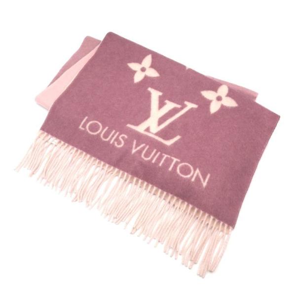 商品番号：c240601140508ブランド名：ルイ・ヴィトン LOUIS VUITTON LV商品名：マフラー・レイキャビック グラディエント型番：M77375サイズ：190×45cm本体カラー：ローズクレール金具カラー：素材：カシミヤ ...