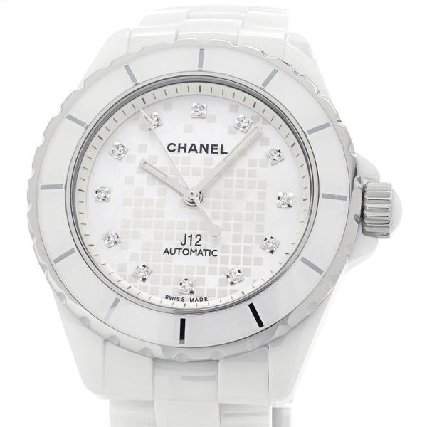 商品番号：c241100093002ブランド名：シャネル CHANEL商品名：J12 銀座ブティック 5周年 限定モデル 型番：H2512サイズ：メンズケースサイズ：33mm (リューズ含めず)内周：最大18.0cm文字盤：ホワイト マザー...