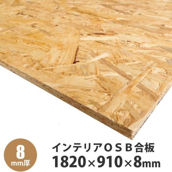 壁などの仕上として使用可能な、片面にサンダー仕上がかかっているOSB合板です。インテリア　OSB