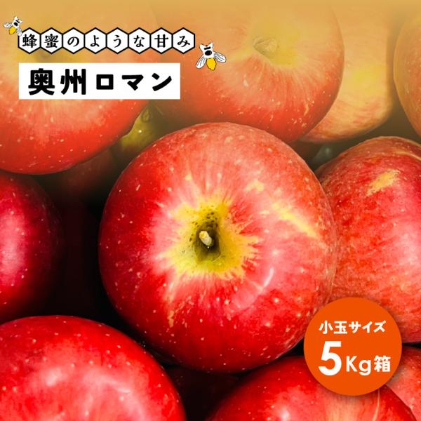 【発売日：2026年10月01日】りんご新時代、幻の林檎！蜂蜜のような甘みで衝撃的な美味しさ！酸味はほとんどありません！■安曇野産　奥州ロマン　小玉A品B品ミックス・家庭用も入るので、少し形が悪いもの、サビ、きず、尻割れがある商品も入ります...