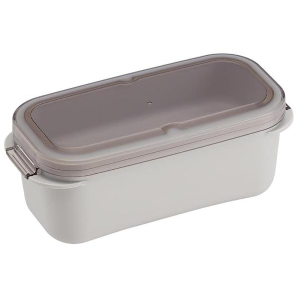 スケーター(Skater) 弁当箱 2段 ランチボックス 570ml パッキン一体型 洗いやすい ラク洗 食洗機対応 レンジ対応 日本製 サンドホワイト PALB6-Aサイズ：幅18.5×奥行8.6×高7.5cm材質：ポリプロピレン、フタ：...