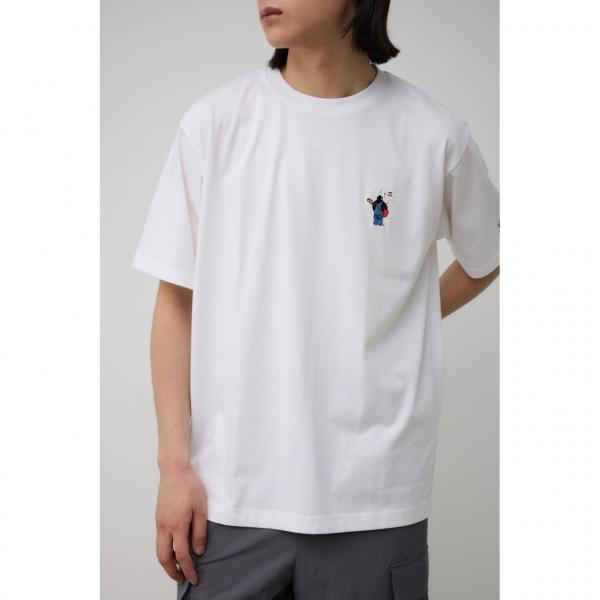 2024 Spring&amp;Summer item ■商品(デザイン)ポイント：SBCイメージキャラクターゴリラのFANK君の刺繍をあしらったTシャツ。■商品ディティール：接触冷感で夏でも快適に着用できます。■スタイリング：明るめのデニ...