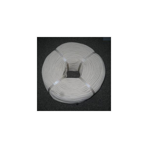 一般的な三ツ打綿ロープです。