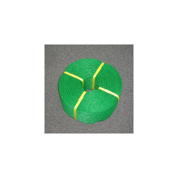 一般的な三ツ打ポリロープです。テント張り・物干し用・仕切り用などにもご利用ください。