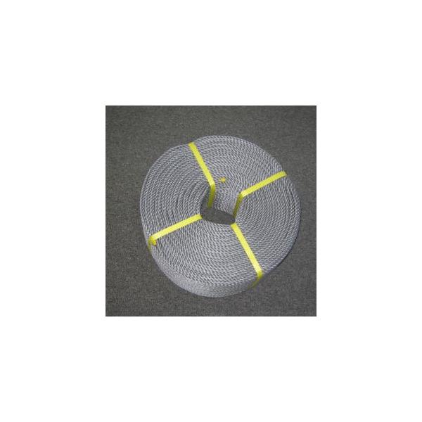 一般的な三ツ打ポリロープです。テント張り・物干し用・仕切り用などにもご利用ください。