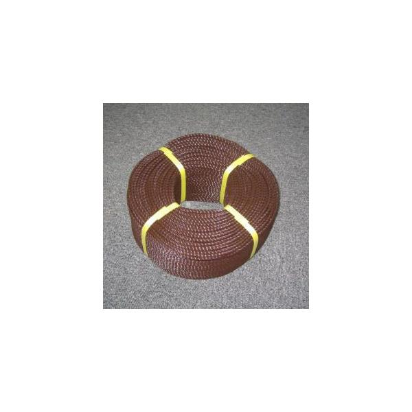 一般的な三ツ打ポリロープです。※写真は8ミリロとなります。