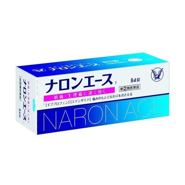 【第(2)類医薬品】　　ナロンエースＴ　84錠　　セルフメディケーション税制対象　大正製薬株式会社　4987306040892