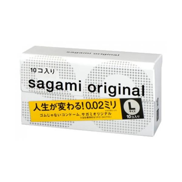 4974234619221　　コンドーム サガミオリジナル 002 Lサイズ 10個入り 0.02mm