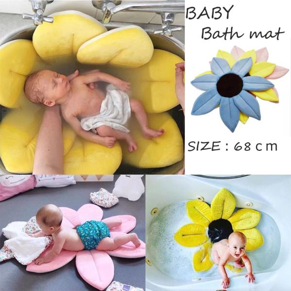 ■商品内容： 沐浴マット ■商品内容：マット１枚　　☆*::*:☆オススメpoint☆*::*:☆▼洗面台の適度な高さなら、腰の負担も少なくて、親たちはラクチン！毎日楽しく洗面台シャワー沐浴！▼本商品は可愛いデザインとしっかりした厚みで赤ち...