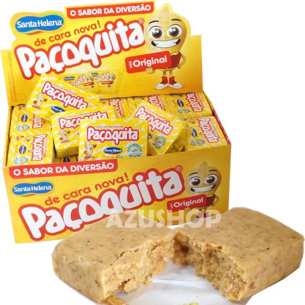 ピーナツを粉末状にして、圧力をかけてプレスして固めたシンプルなお菓子です。優れた食品ピーナツから生まれた「Pacoquita」も、美肌にもダイエットにも大切な成分がたっぷり！ブラジルのお土産にも人気商品！ちょっとしたギフトやプレゼントにも！...