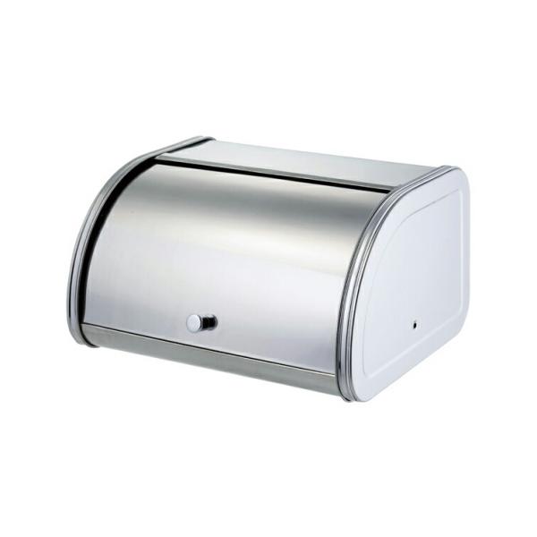 商品仕様商品サイズ：約300x268x175mm原産国：中国材質：スチール、粉体塗装ここに注目・パンなどの食品の保管に最適です。