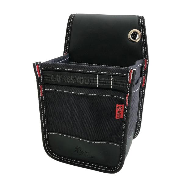 サイズ 約W150×D90×H235mm 材質 黒帆布、PE、PVCレザー ・あらゆる現場の小物収納に最適。・防水加工済みの丈夫なキャンバス製素材・縫製は”こだわり”の二重縫いです。・摩擦に強く、型崩れし難い三層のPE素材を背面に採用しまし...
