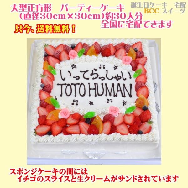 大きさ　幅30cm　奥行き30cm正方形　（30人分目安）【送料無料】北海道/沖縄へは送料別途600円　　　　　　　　　　　　　　　　　　　　　　　　　　デザインの変更は事前にお問い合わせくださいませ。お届け日より３営業日以上の日数が必要で...