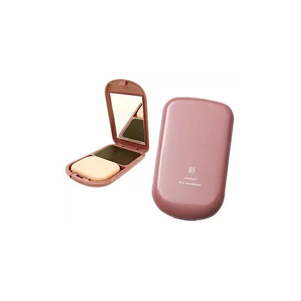 ヘアファンデーション 白髪隠し 分け目 生え際 えりあし パウダーファンデーション コンパクト