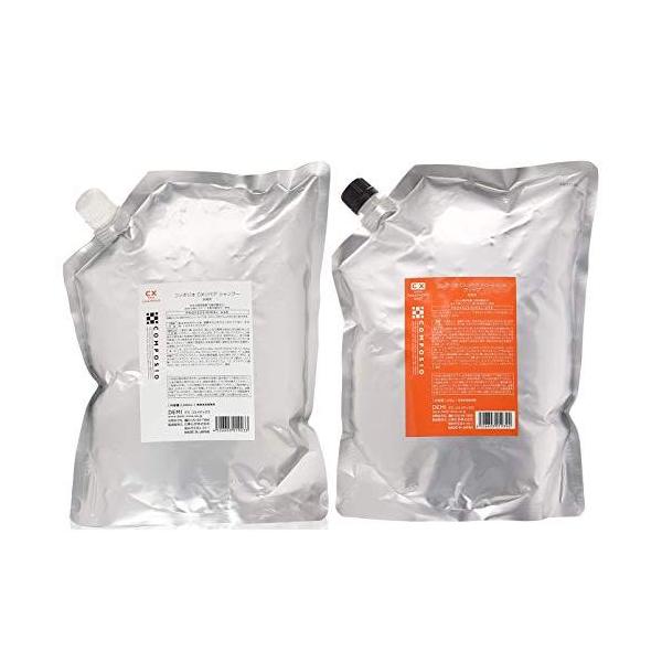 DEMI デミ コンポジオ ヘアケアCX リペア シャンプー 2000ｍｌCXリペアトリートメントディープ2000g　のセットになります。