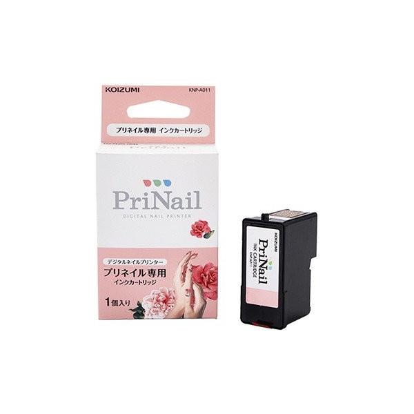 デジタルネイルプリンター PriNail（プリネイル）専用の詰め替えインクカートリッジ。◆使用回数の目安約500回（爪1本で1回）ですが、デザインや爪の形により異なります。
