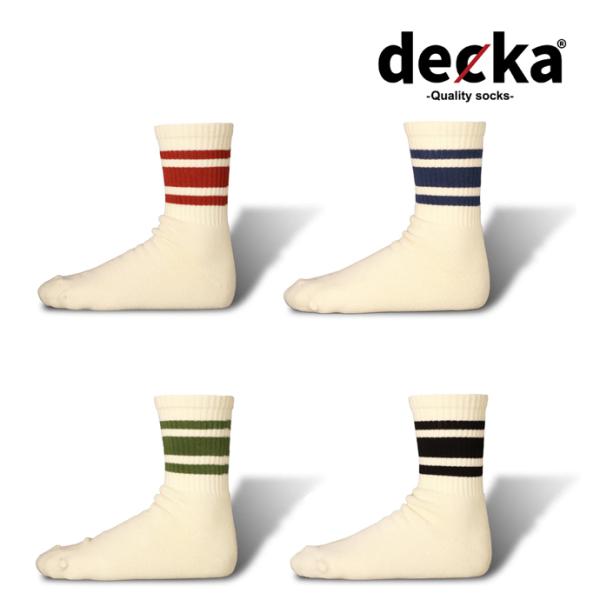 decka デカ スケーターソックス ショートレングス 80’s Skater Socks 2nd Collectiondeckaが定番で作り続けている、80年代のスケーターソックス80’s Skater Socksのレングスを少しだけ短く...
