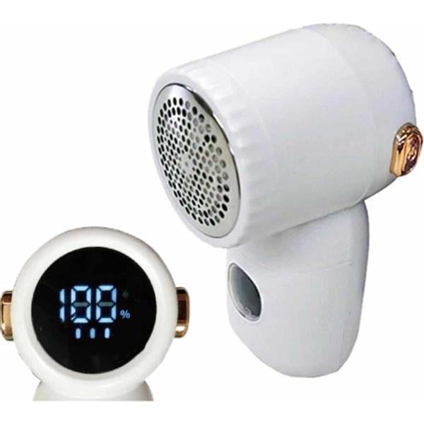 充電残量などが一目でわかるパネルを見れば残りの電池残量がわかる！！充電式のスマートな見た目の毛玉取り！電池不要タイプC充電口！どこでも使えるコードレス式コンパクト・軽量で持ち運びが簡単！強力６枚刃 ３段階回転スピード調整！ハニカム構造の網 ...