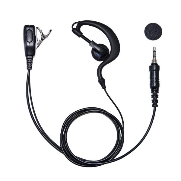 ★送料無料（※ゆうメール発送になります）★配送の日時指定は出来ません。お届には地域により2〜10日(沖縄北海道含む) ほどかかります。FC-D301用イヤホンマイク[ 耳かけタイプ ][ オプション品 ]VOX対応！防水ねじ込み式1PIN[...