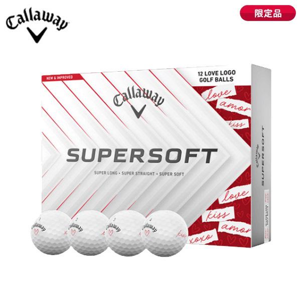 【検索用ワード】 callaway golf キャロウェイ ゴルフ SUPERSOFT スーパーソフト ボール 1Dz 1ダース　ボール GOLF BALL 2025 SS 春夏 メンズ men 男性用 レディース レディス ウィメンズ l...
