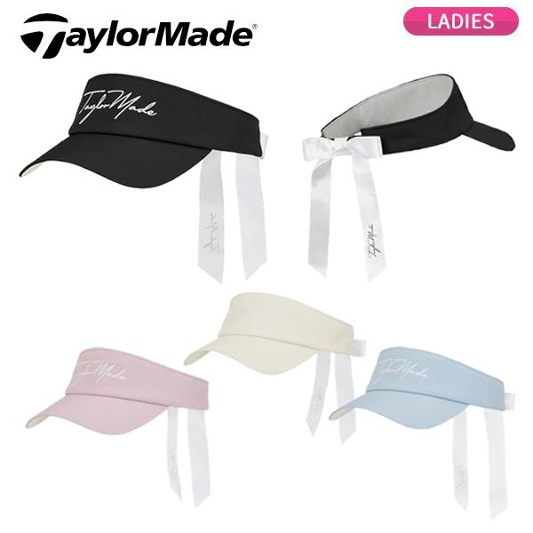 【検索用ワード】TaylorMade golf テーラーメイド ゴルフ visor headwear バイザー 帽子 ヘッドウェア ゴルフバイザー ゴルフウェア ウエア アパレル SCRIPT LOGO RIBBON VISOR 2026 ...