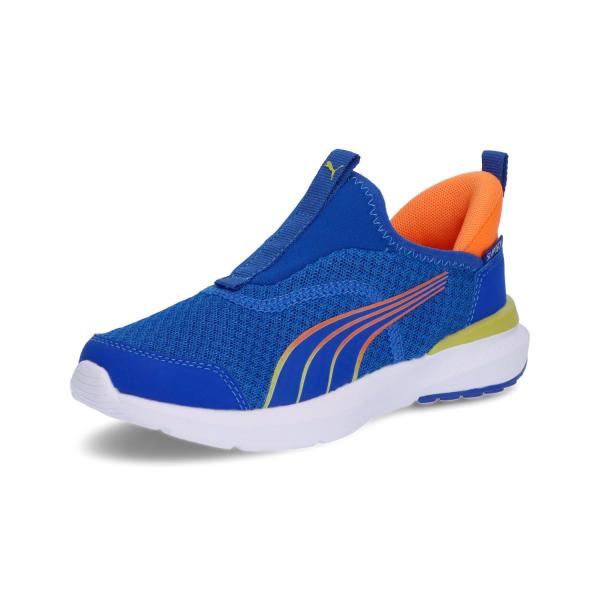 プーマ クルーズ PROFOAM EASE IN PS PMJ-310250-07 (07)ビビッド ブルー/シー ケルプ/オレンジ グロー 【特徴】【商品情報】キッズスニーカーの中でもプーマらしいパフォーマンスニーズに特化してデザインを投...
