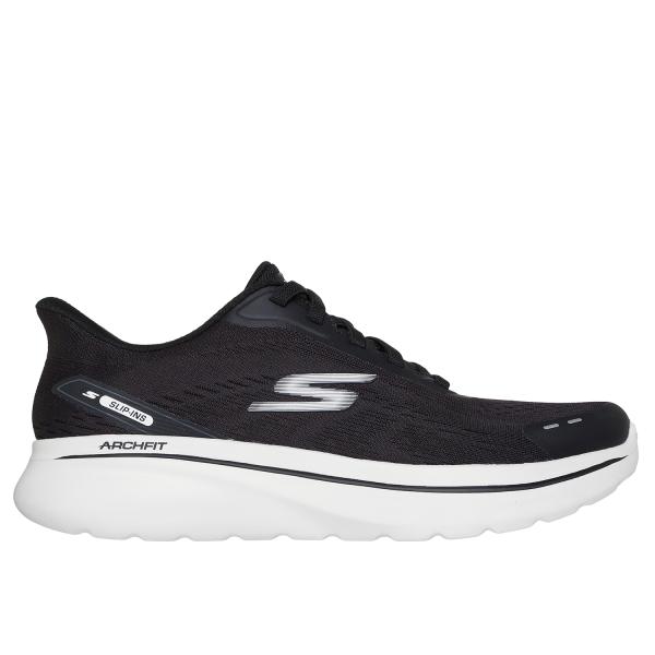 スケッチャーズ GO WALK ARCH FIT N-JOY-NOBEND SKJ-217075-BKW (BKW)BLACK/WHITE 【特徴】格段の履きやすさとサポートをもたらすスケッチャーズ Hands Free Slip-ins(...