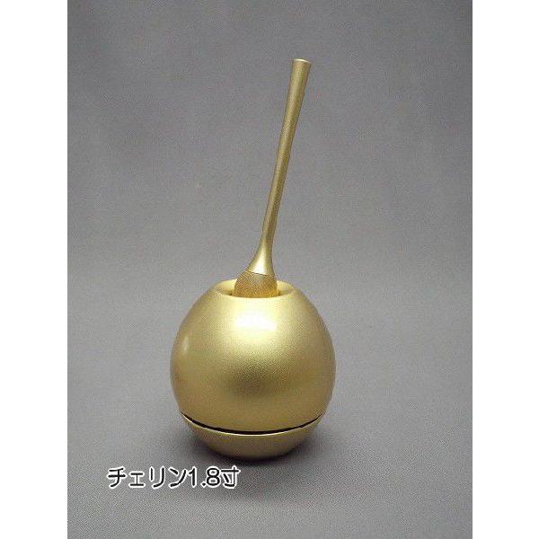 Cherin-チェリン1.8寸タイプ-・りん1.8寸　　 　直径約53mm×高さ約52mm ・リン棒　　　　　直径約16mm×長さ約90mm・専用リン台（フェルト）直径65mm　１枚