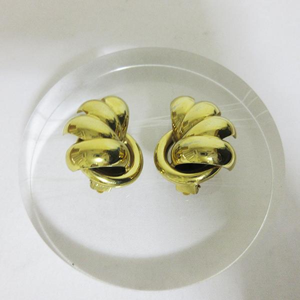 *RICHELIEU リシュリュー パリ イヤリング アクセサリー 大ぶり ヴィンテージ ゴールド*送料込◆素材 : メッキ◆カラー : ゴールド◆サイズ : 全長 4(cm)◆外ランク : B / 内ランク : ◆付属品 : なし◆状態　...