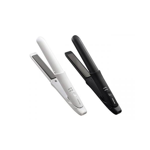 ビューティヘアケアヘアアイロンモバイルストレートアイロン KHS-8560/K・WNEW使いやすいプレート幅約12mmのプレート。セットしやすいクッション機能搭載。最高温度 約190℃小さくても本格機能2段階温度調節：約150/190℃キャ...