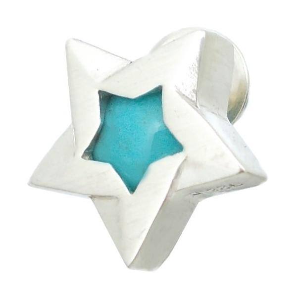 【素材:シルバー】［要確認］メーカー取寄せ時3-7日/メーカー欠品時の納期2-3週間(在庫、詳細納期は要問合せ)付属品 : ブランドボックス又はポーチ★正義の力強さと気高さを表現したホナーにトルコ石の爽やかなアクセント。(高さ11mm幅11...