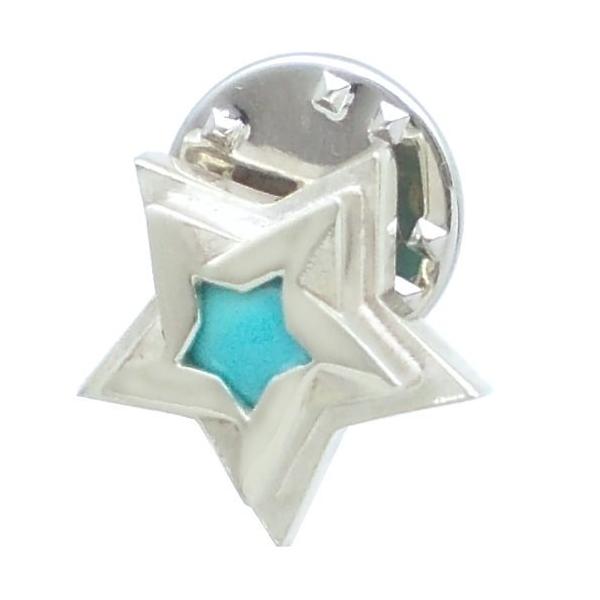 【素材:シルバー】［要確認］メーカー取寄せ時3-7日/メーカー欠品時の納期2-3週間(在庫、詳細納期は要問合せ)付属品 : ブランドボックス又はポーチ★正義の力強さと気高さを表現したホナーにトルコ石の爽やかなアクセント。(高さ10mm、幅1...