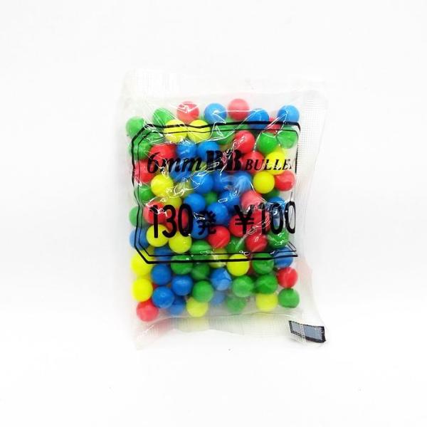 [ 商品名 ]エアスポーツ銃用BB弾 1袋[ 特徴 ]ポリアセタール樹脂製弾丸色付きBB弾 4色 ( 赤・青・緑・黄 )サイズ：6mm＜送料＞2個まで　390円6個まで　450円7個以上　864円〜※7個以上は運送会社宅配便料金となります。...