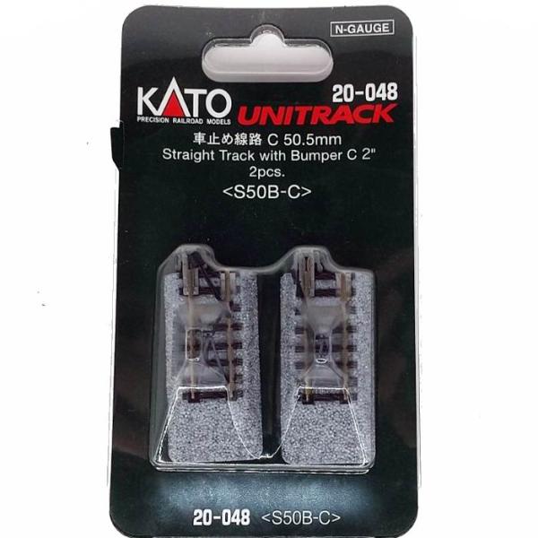 [ 商品名 ](N)ユニトラック 車止め線路C 50mm[ 特徴 ]・線路が通電しているときに標識灯が点灯するので、引き込み線の本数が多い線路プランや、ターンテーブルからのびる留置線などでご活用いただくと、どこの線路が今開通しているのか一目...