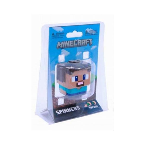 [ 商品名 ]マインクラフト スピナーズ / スティーブ[ 特徴 ]大人気ゲーム「MINECRAFT」の主要キャラクター、クリーパーやスティーブたち。なんとフィギュアとスピナーが一緒になった楽しい商品が登場です！！！指と指で挟んでくるくると...