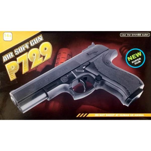 [ 商品名 ]AIR SOFT GUN P729[ 特徴 ]6mmBB弾使用[ メーカー ]JINLE＜送料＞1個まで　660円〜2個以上　864円〜※運送会社宅配便料金となります。※地域によって料金は増額する場合があります。※個数は他のト...