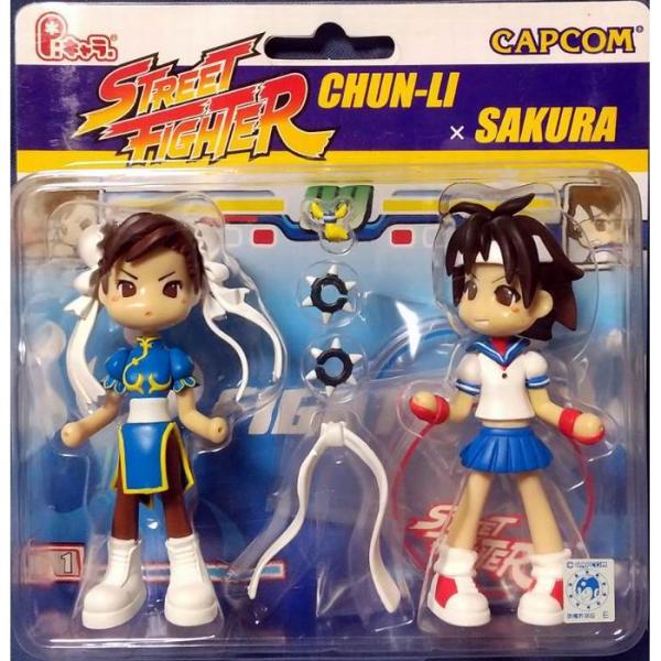 [ 商品名 ]P：キャラ ストリートファイター 春麗＆サクラ[ 特徴 ]フィギュア2体セット・ CHUN-LI 春麗・ SAKURA 春日野さくらサイズ ： 約10cm[ 品番 ]PC2006[ メーカー ]株式会社GSIクレオスCAPCO...