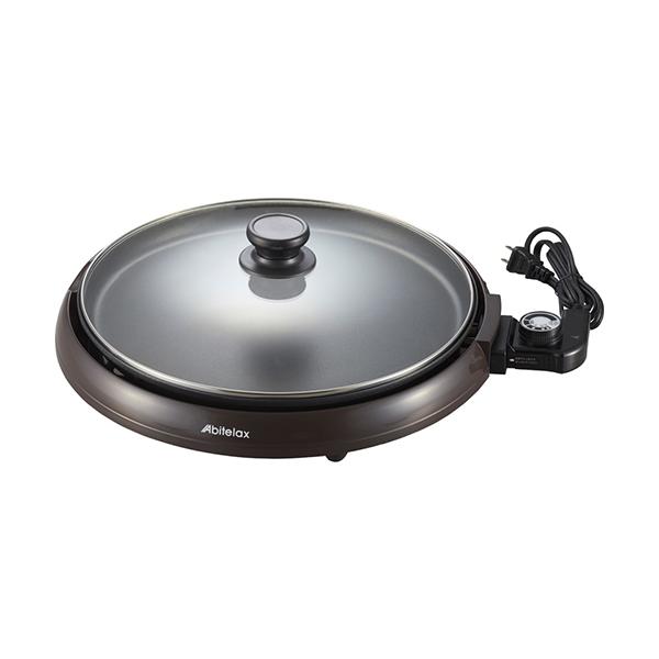 ●直径32cmのプレートで、一度にたくさん焼くことができます●中身の見えるガラス蓋付き●保温〜230度まで調節可能なコントローラー付き●フッ素加工でこびり付きを軽減