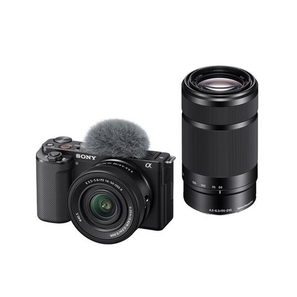 メーカー：ソニーJAN：4548736167025型番：ZV-E10X B■商品説明■●レンズ交換式VLOGCAM ZV-E10は、描写力に優れたAPS-Cセンサーを搭載したミラーレス一眼カメラ。●高精細で美しい4K動画やプロレベルの高画質...