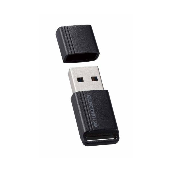 メーカー：エレコムJAN：4549550288002型番：ESD-EXS0500GBK■商品説明■●極小サイズでパソコン、テレビ、ゲーム機などに挿したままでもコンパクト。●キャップでUSBコネクターへのゴミやホコリなどをブロックできるUSB...
