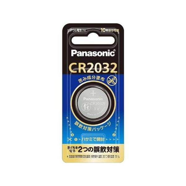 メーカー：パナソニックJAN：4550719040362型番：CR-2032E/1P■商品説明■●電池本体に“苦み成分”を塗布。●ハサミで開封“誤飲対策パッケージ“。●10年保存可能■仕様■・寸法:約直径20.0×3.2mm・質量:約2.8...