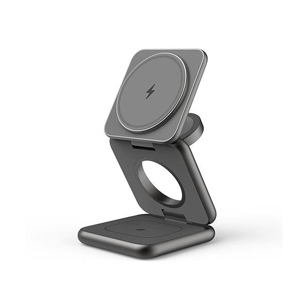 hone・Apple Watch・AirPodsを3台同時に充電するワイヤレスチャージャー。機能性・デザインに優れたスマートな充電ソリューション