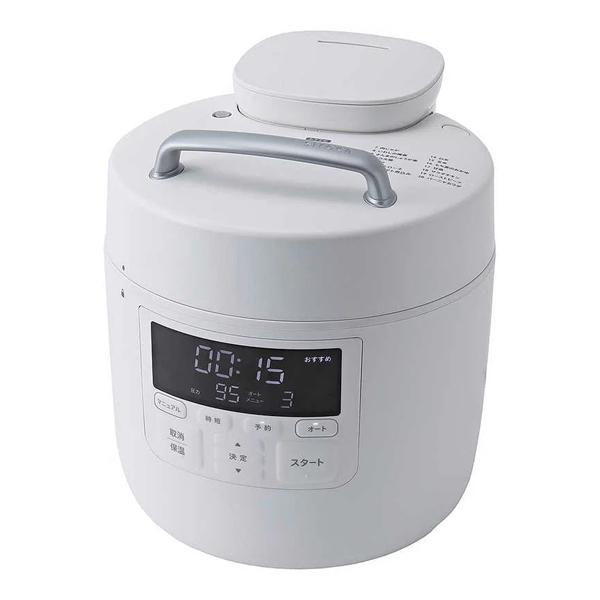 メーカー：ｓｉｒｏｃａJAN：4589919821761型番：SP-2DM251-W■商品説明■●食材を入れてスイッチを押したら、むずかしい火加減もめんどうな時間計測も不要。シロカ独自技術「スマートプレッシャー技術」でさらにおいしく。●角煮...